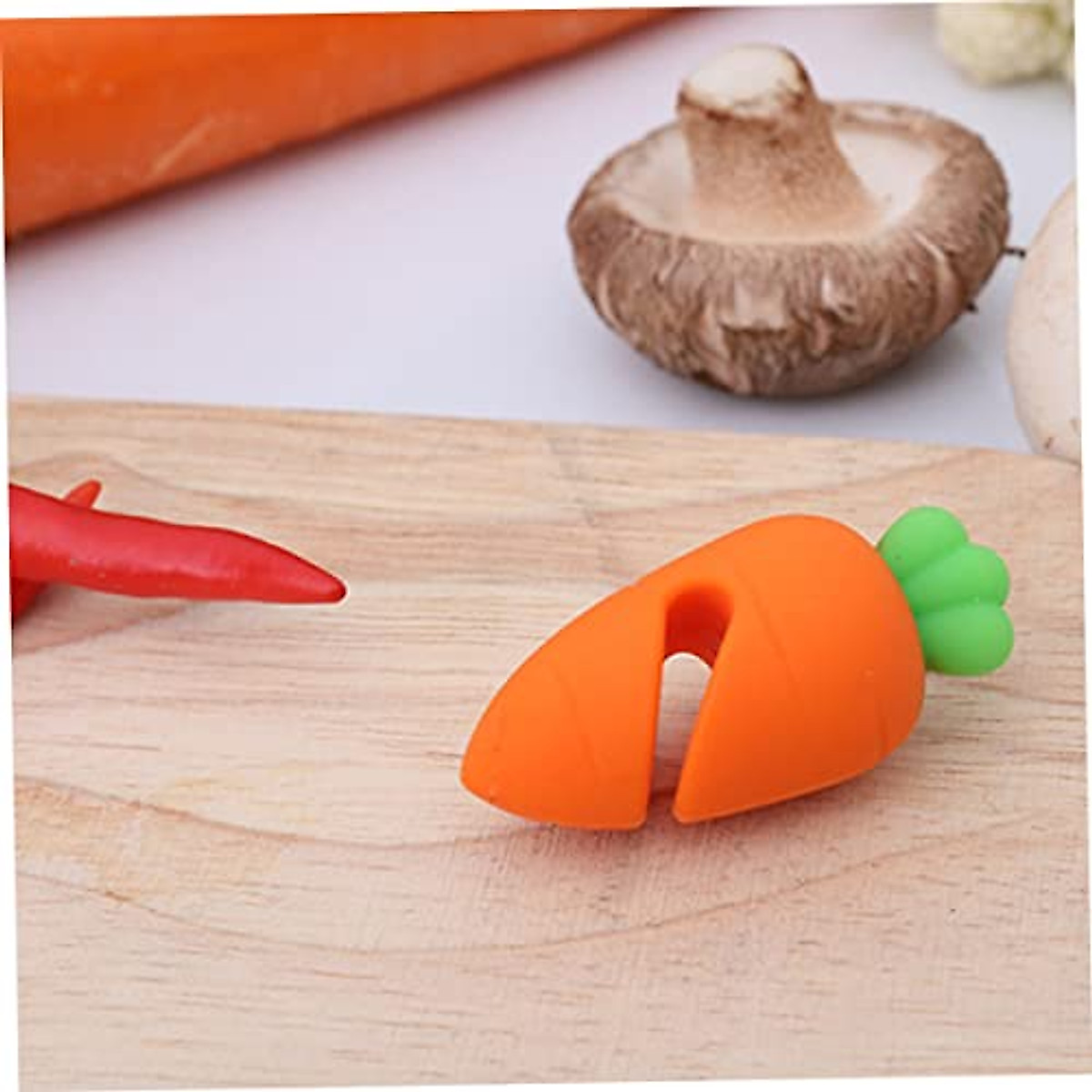2pcs Kitchen Utensil Holder Silicone Spatulas Cakesicle Stand Soup Pot Lid Lifter Overflow Tools Silicone Clip Pot Carrot Pan Bracket Boil Guard Kitchen Tool Pot Cover Stopper