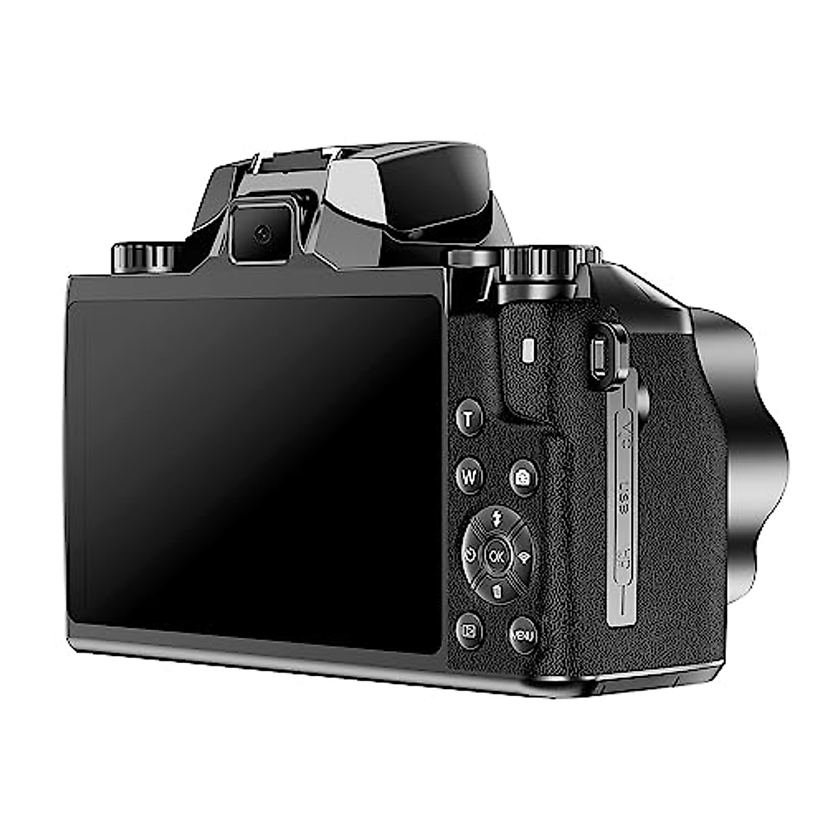 BooHAN 4K Digital Camera, 64MP Vlogging Camera for Photography, Mirrorless Cameras with WiFi, Touch Screen Dual Cameras,16X Digital Zoom,Built in Flash, Travel Camera for Beginners,Adults,Amateu