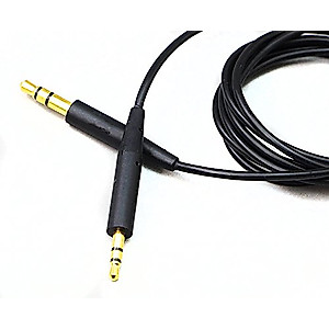 Sqrmekoko QC35 Cable Replacement Soundlink Cord Quietcomfort 35 ii Headphone Audio Wire Compatible with Bose Soundtrue Quietcomfort 35 QC35 ii QC25 700 Wireless Headphones