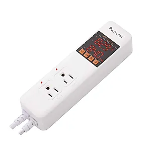 Temperature and Humidity Controller Reptile Mushroom Greenhouse Thermostat Pre Wired Dual Controlled Outlets Heater Fridge Humidifier Dehumidifier