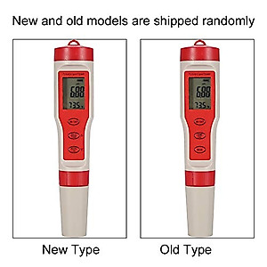 Digital Water Tester - 4 in 1 Function PH TDS EC Temp Meter - Digital Water Quality Tester - Drinking Water Monitor Meter - Portable Mini Test Pen