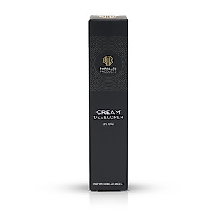 Parallel Products - 3% 10 Volume Tint Developer - 25mL - Oxidant for Coloring - Mix with Luxe Spot Color Cream Dye/Kit