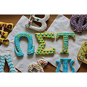 Live Greek, Greek Alphabet Letter Shaped Cookie Cutter, Sigma Shape, 3 Inches Long, Great Gift, Big Sis/Lil Sis, Fundraising, Parties, Sororities, Fraternities, Panhellenic, Art Stencil