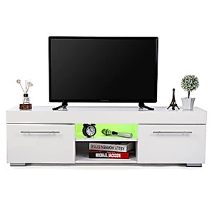 WXBDD 51Inch High Gloss TV Unit Cabinet Minimalist LED TV Stand Living Room Furniture TV Table Home Furnishings