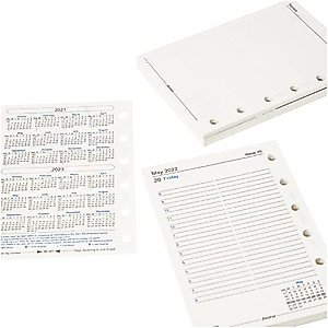 Filofax Pocket Day per Page English appointments Diary - 2022