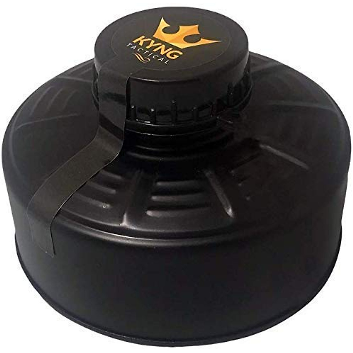 KYNG Israeli Rubber Respirator Style Mask Protection w/Premium Black KYNG 40mm Premium FILTER Canister For Industrial, Chemical Handling, Halloween, Painting, Welding, Prepping, Emergency Preparedness