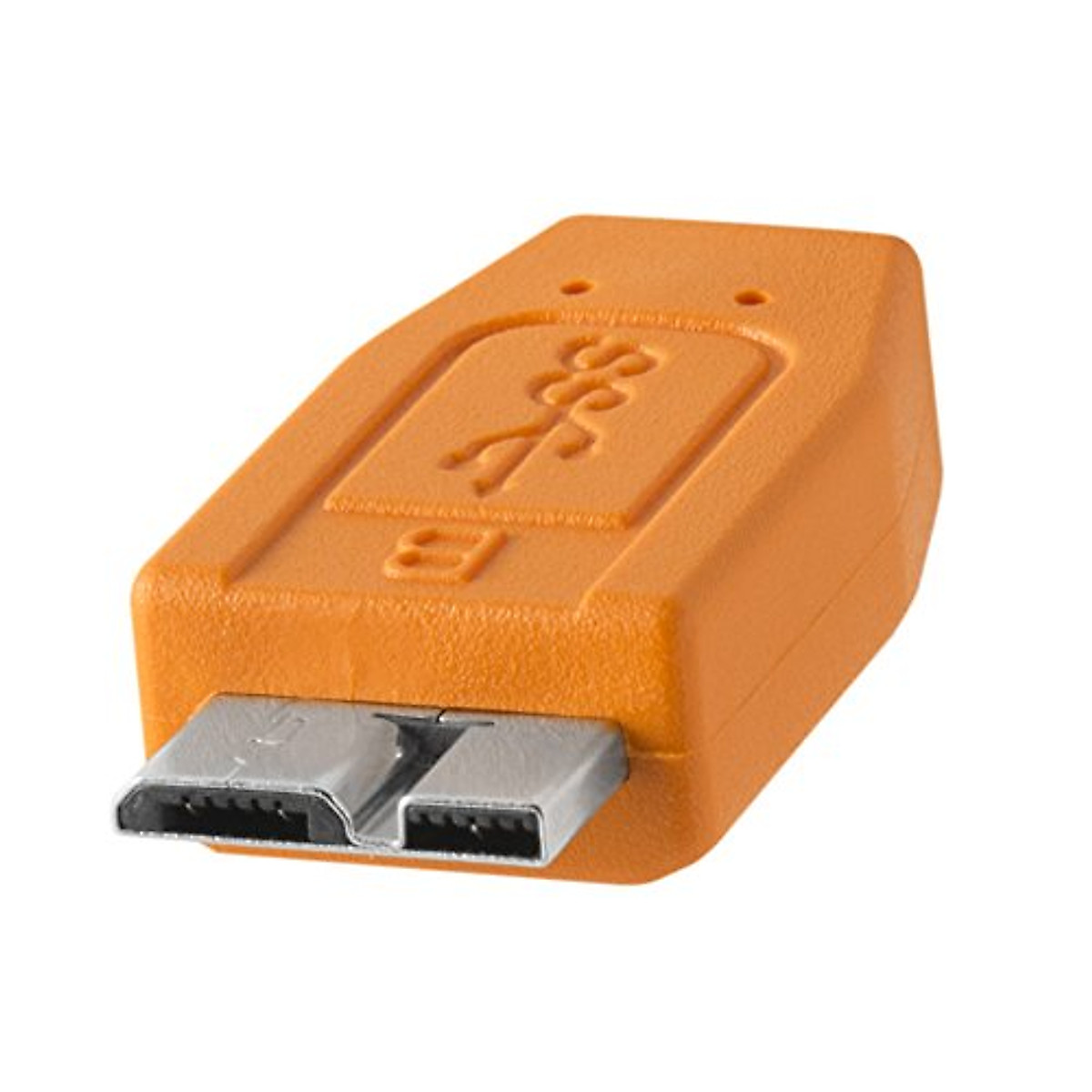 Tether Tools TetherPro USB-C to USB 3.0 Micro-B Cable | for Fast Transfer and Connection Between Camera and Computer | High Visibility Orange | 15 Feet (4.6 m)