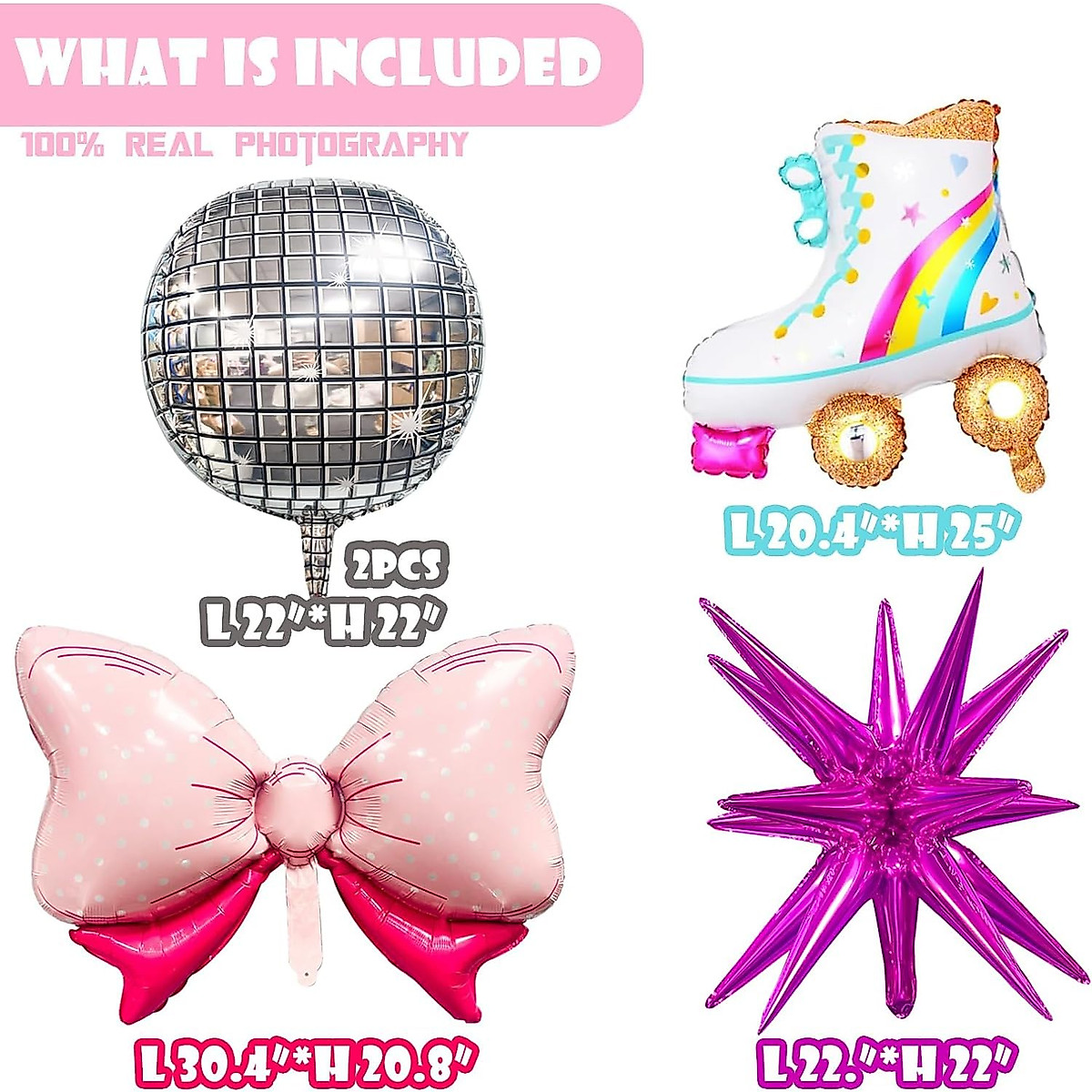 130Pcs Hot Pink Girls Balloons Garland Arch Kit Birthday Party Supplies, Pink Princess Party Theme Decoration, Suitable for Barbie Theme Party Girls Birthday Balloon Set