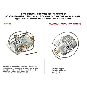 GLOB PRO SOLUTIONS AP5806677 PS9493106 EAP9493106 PD00008209 CKD3269 Temperature Control Thermostat