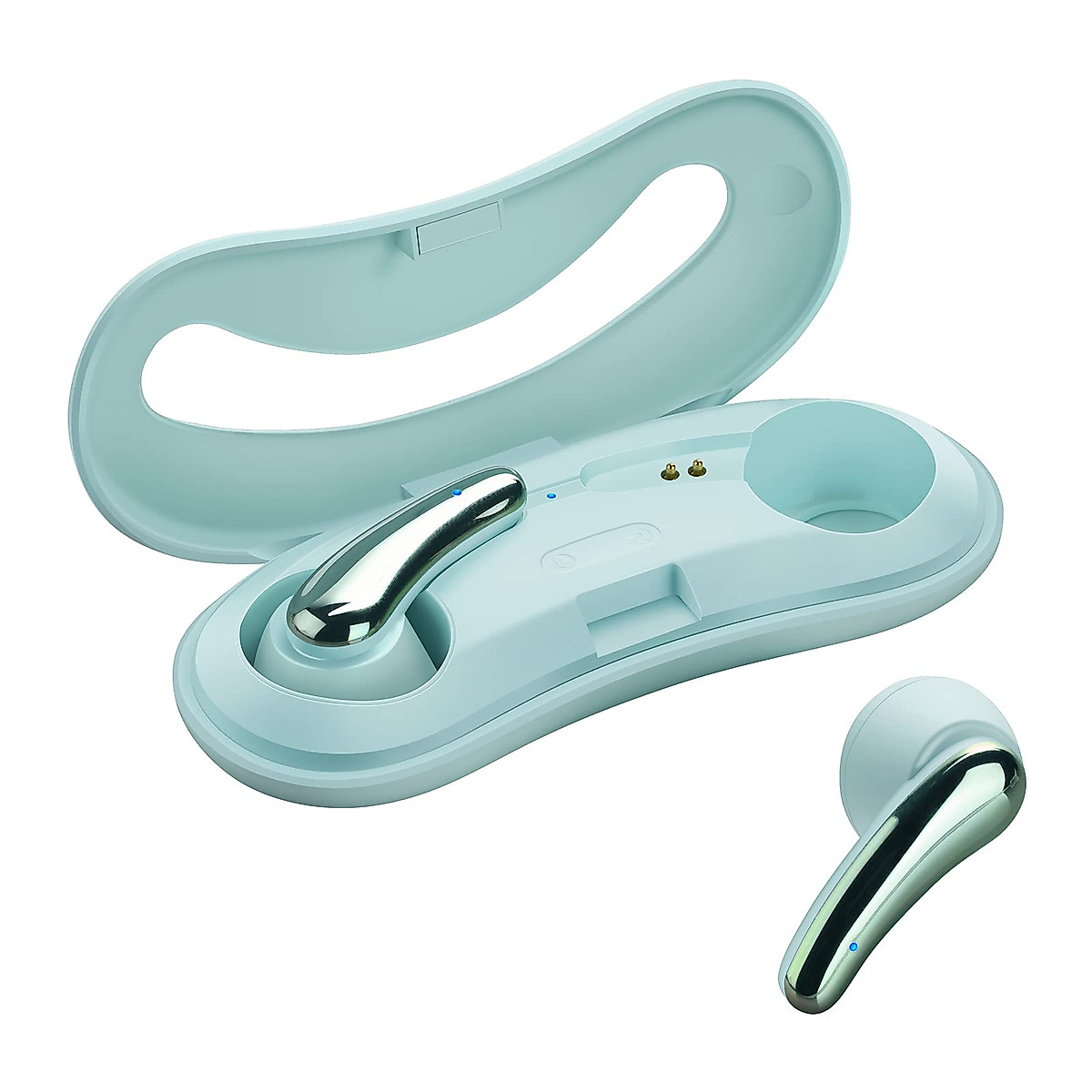 Aresrora Wireless Earbuds,TWS Bluetooth 5.1 in-Ear Headphones,TWS Wireless Earbuds with Type-c Charging Interface,Touch Control Earphones and Hi-Fi Stereo Sound Headset for iPhone and Android (Blue)