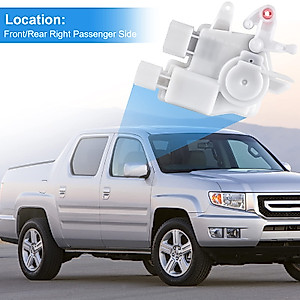 FAERSI Door Lock Actuator Right Passenger Side Replacement for 2003-2007 Honda Accord, 2004-2008 Acura TL, 2004-2008 Acura TSX, 2006-2011 Honda Ridgeline Replaces 72115SDAA01, 72115-SDA-A01