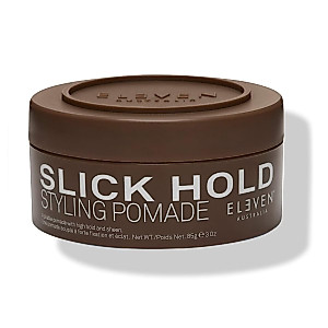 ELEVEN AUSTRALIA Slick Hold Styling Pomade Perfect For Anyone After a Wet or High Shine Look - 3 Oz