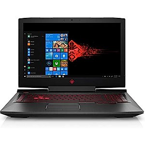 HP Omen 17t Gaming Laptop: Core i7-8750H, 16GB RAM, NVidia GTX 1070, 17.3" Full HD 144Hz G-SYNC IPS Display, 128GB SSD + 1TB HDD