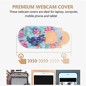 6pcs Cover Webcam Lens Cover Privacy Cover Slide Notebook Cover Small Shield Cover Protector Cover Webcam Lens Caps Hoods Cover Slider