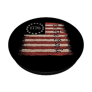 1776 We The People Patriotic American Constitution PopSockets Swappable PopGrip