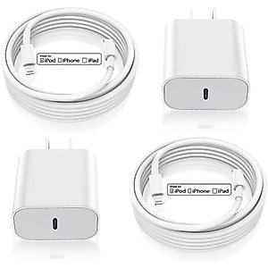 ETL Certified iPhone 11 12 13 Fast Charger 3 Ft,20W Apple Fast Charger with USB C to Lightning Cable 3ft (MFi Certified),Type C Fast Wall Plug with Cord for iPhone Mini/Pro/Pro Max (2-Pack)
