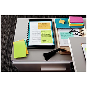 Post-it Mini Notes, 1.5x2 in, 24 Pads, America's #1 Favorite Sticky Notes, Poptimistic Collection, Bright Colors (Magenta, Pink, Blue, Green), Clean Removal, Recyclable (653-24ANVAD)
