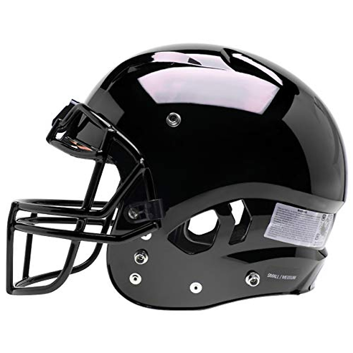 Schutt Sports Vengeance A9 Youth Football Helmet (Facemask NOT Included), Black, XXS/XS