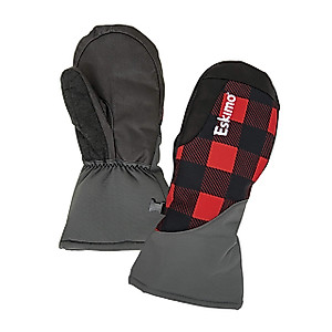Eskimo Buffalo Chopper Mitt, Gray/Plaid, X-Large/XX-Large