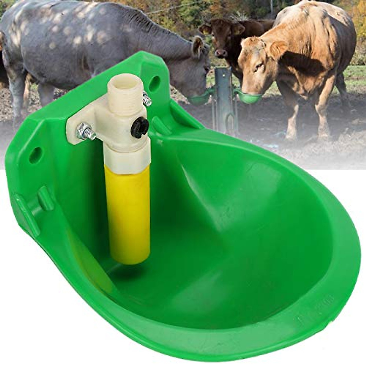 Sheep Water Bowls Touch Valve, Feeding & Watering Equipment Watering Supplies Plastic Cup Animal Feeders Drinking Equipment for Piglet Cattle Dog[#1]