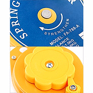 QWORK Spring Balancer, 3.3lbs - 6.6lbs Bearing Retractable Tool Fixture Holder for Assembly-line