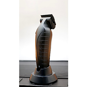 Supreme Trimmer 2-in-1 Vader Clipper & Trimmer Kit | Cordless Beard Trimmer & Mens Clippers Set for Barbers or Home | with DLC Coated Blades | Black