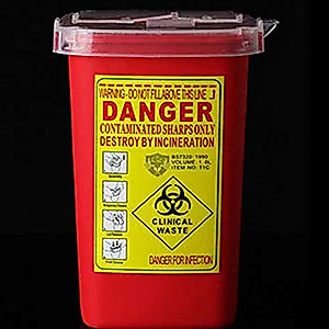 Storage Container Tattoo Sharp Needles Handles Accessories Storage Container Collector Waste Box