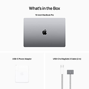 Apple (CTO) 16-in MacBook Pro: M2 Max 12-Core CPU 38-core GPU 96GB 4TB Space Gray - Z1740017Z (Jan 23)