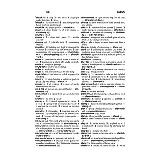 Webster's Dictionary & Thesaurus, Newest Edition