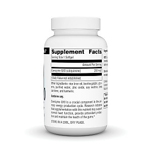 Source Natural Coenzyme Q10, Antioxidant Support*, For Heart, Brain, Immunity, & Liver Support, 200 mg - 90 Softgels
