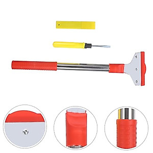 ANDRESLAD 1 Set Seam Squeegee Set Wallpaper Scraper Handheld Scraper Tile Scraper Window Cleaning Scraper Tile Cleaning Tool Cleaning Scraper for Tile Cleaning Scraper Tool Tools Plastic
