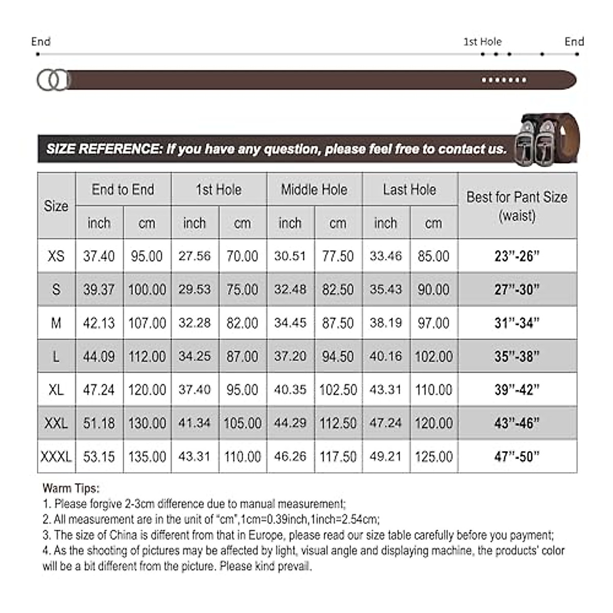 West Leathers [2 Pack Women's Genuine Leather Belts, Fashion Cowhide Waist Belt with Pin Buckle for Jeans Pants and dresses