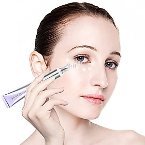 purifine Eye Cream for Wrinkles and Fine Lines Microcurrent Massage Anti-wrinkle Eye Cream Anti Aging 0.5 fl oz