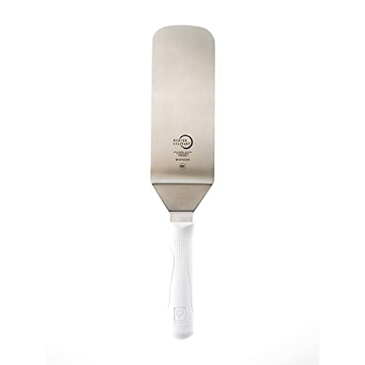 Mercer Culinary Millennia Turner Handle, 8 Inch x 3 Inch Blade, White Handle