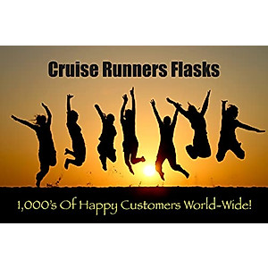 CRUISE RUNNERS Fake Shampoo Conditioner Flask Kit For Hiding Hidden Liquor Sneak Smuggle Alcohol On Booze Cruise With 4 TSA Travel Size Plastic Drinking Flask Bottles and Seals Rum Runners For Cruise