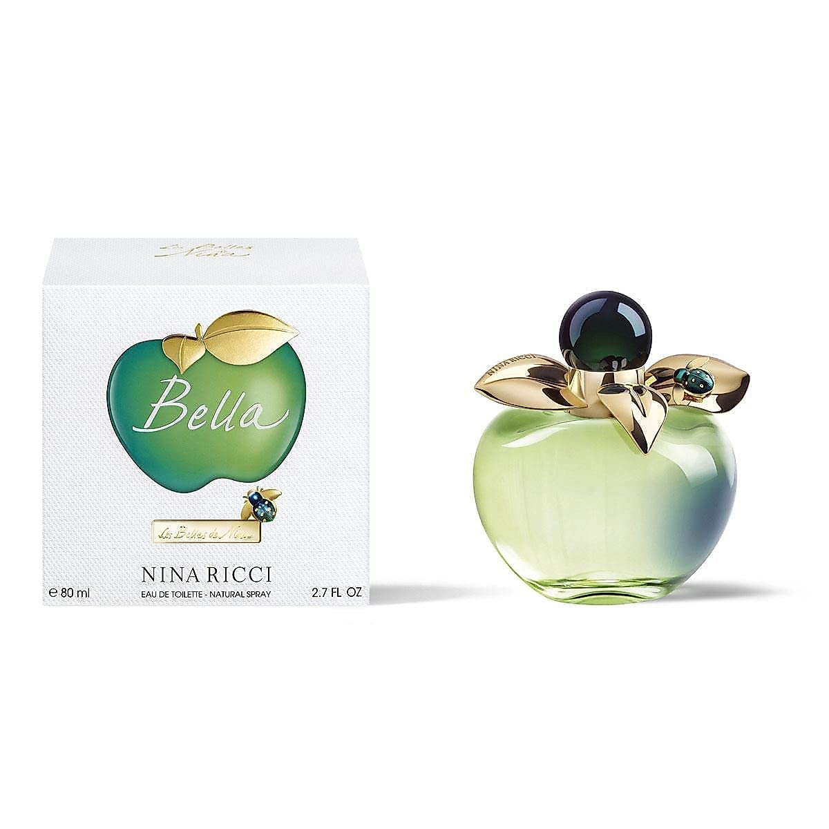Nina Ricci Bella Perfume For Women - Floral Fruity Fragrance - Opens With Notes Of Rhubarb And Green Mandarin - Blended With Lemon And Freesia - Long Lasting Scent - Eau De Toilette Spray - 2.7 Oz