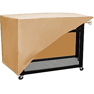 NUUK 30" Heavy Duty UV Resistant Waterproof Protection Cover for Outdoor Carts and Worktables