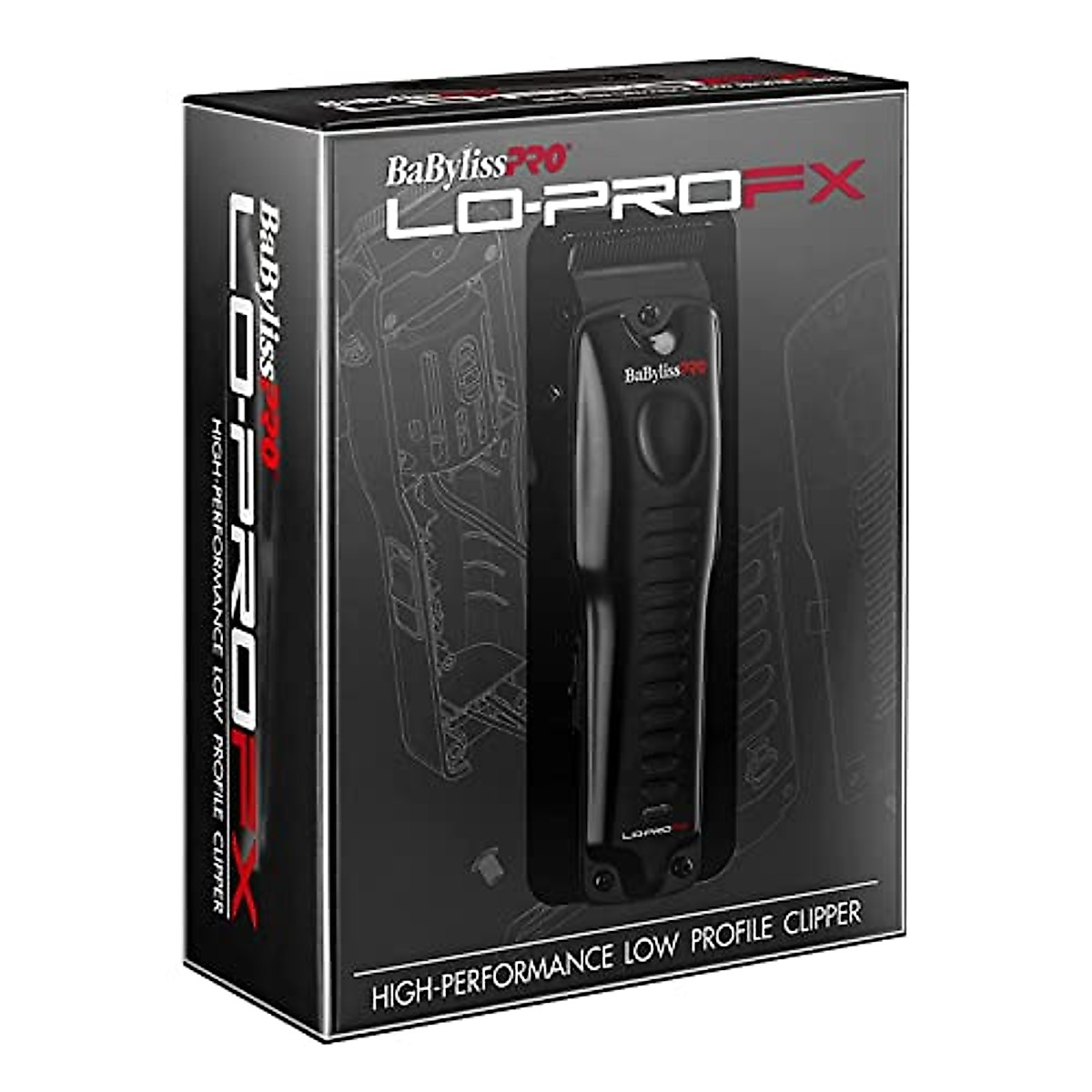 BaBylissPRO Lo-ProFX High-Performance Low Profile Clipper, 1 ct.
