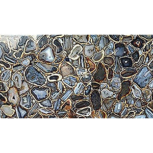 Mix Multi Colour Agate Rectangular 48" x 30" Inch Table Top, Center Table Top, Coffee Table Top, Patio Table Top, Hallway Table Top, Living Room Furniture, Piece Of Conversation