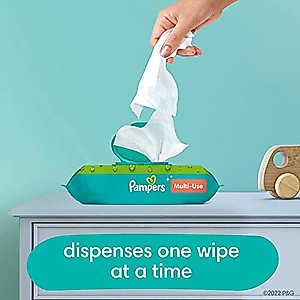 Pampers Baby Wipes Multi-Use Refreshing Rain 9X Pop-Top Packs 504 Count