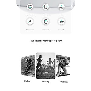 UMILAKE Phone Holder for Running for Women Men Waterproof Small Arm Bands Arm Band for Phone for Running Use for Running Hiking and Biking Arm Bands with Card/Key Bag/Earphone (Black)