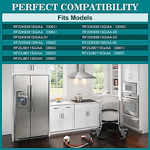 DA97-12628N Refrigerator Lever Dispenser Assembly For RF31FMEDBSR/AA-03 RF31FMEDBWW/AA-00 Refrigerator Water and Ice Dispenser Lever Compatible with Samsung Refrigerator Part