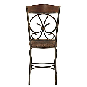Signature Design by Ashley Glambrey Dining Room Table, Brown & Glambrey Counter Height Bar Stool, Brown