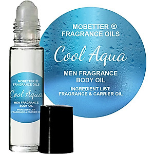 MOBETTER FRAGRANCE OILS Cool Aqua Men Cologne Fragrance Body Oil