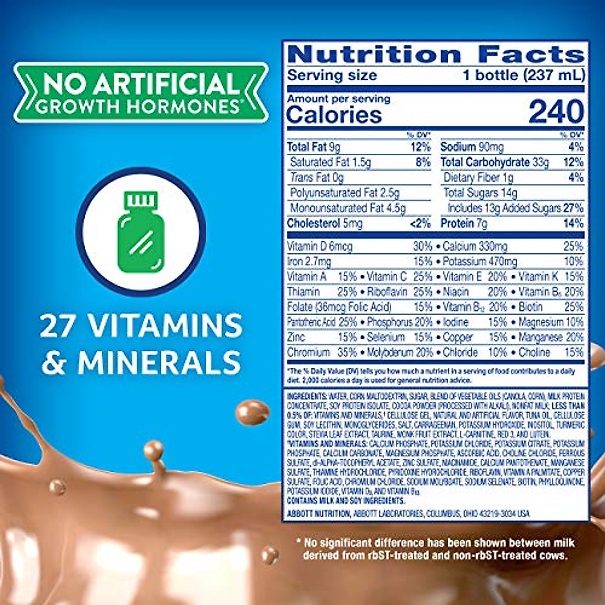 PediaSure Nutrition Shake, Chocolate, 8 Fl Oz (pack of 6)