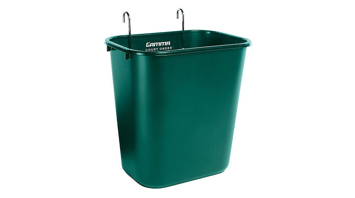 Gamma Green Court Order Basket - Durable Outdoor Waste Bin