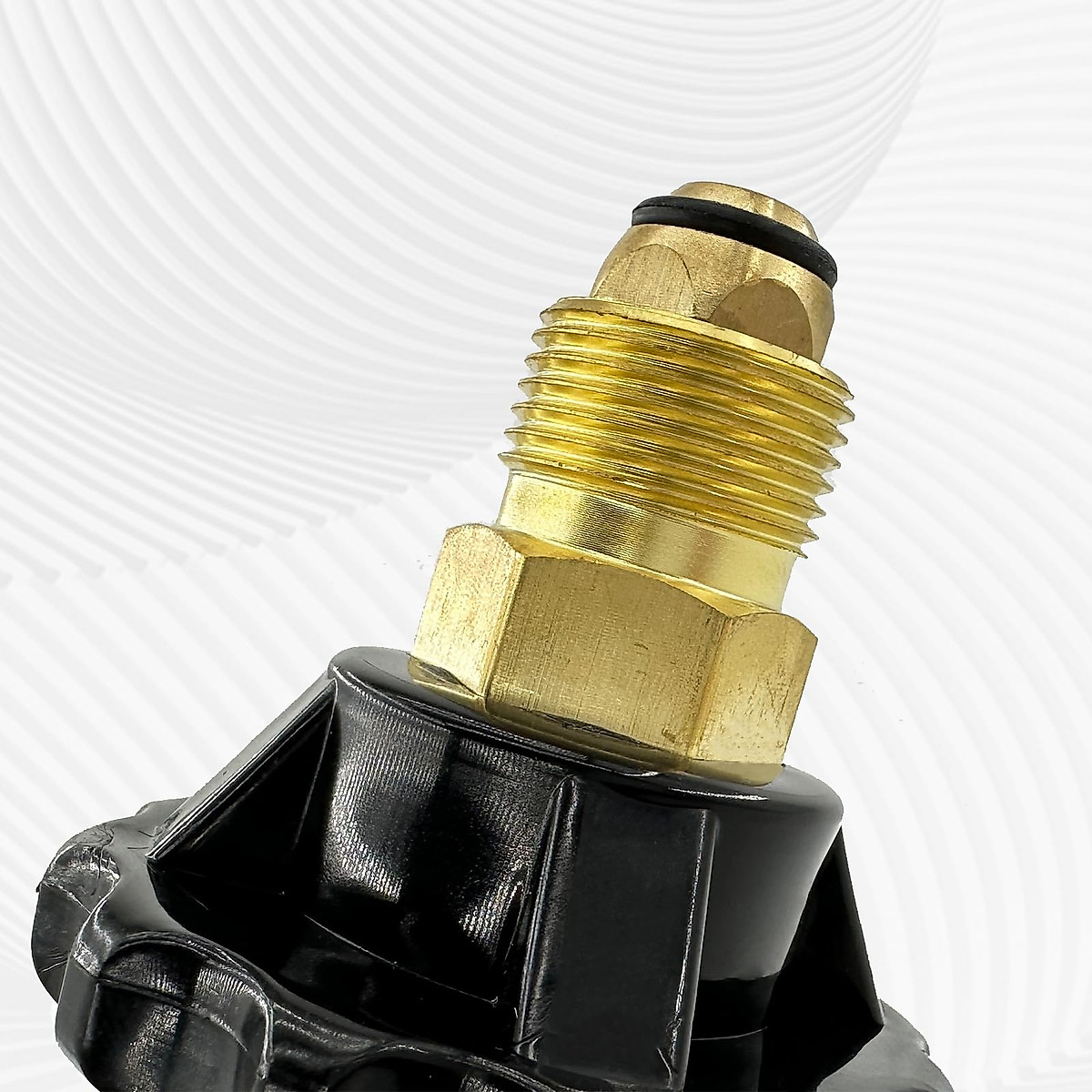 AWLOLWA Balloon Inflator - Dual Mylar & Helium Latex Filler Valve for Perfect Balloon Decorations - Auto Foil Balloon Shut Off Valve - Fits CGA-580 Tank - 0-3000 PSI