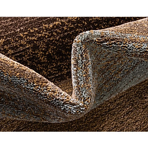 Unique Loom Fars Collection Area Rug - Manila (6' 1" x 9' Rectangle, Multi/ Light Brown)