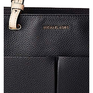 MICHAEL Michael Kors Bedford Medium Top Zip Pocket Tote Black One Size