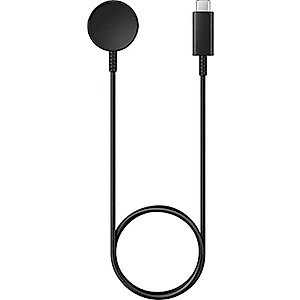SAMSUNG Official Galaxy Watch Fast Wireless Charger (USB-C) - Black (EP-OR900BBEGWW)